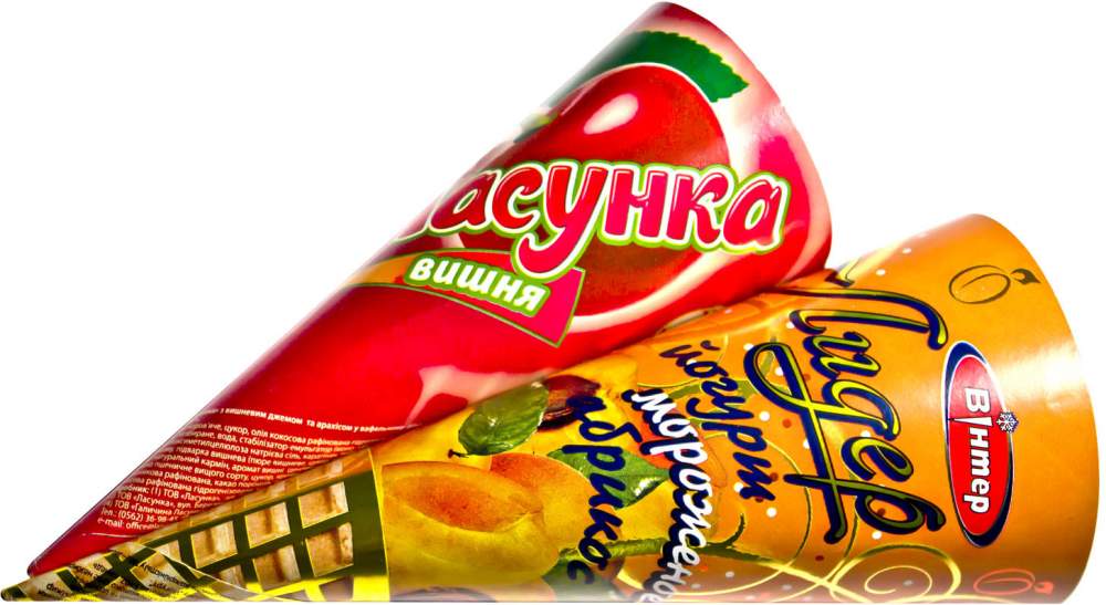 Packing cone for ice cream in ice cream cone – Galichina Lasunka, TOV ...
